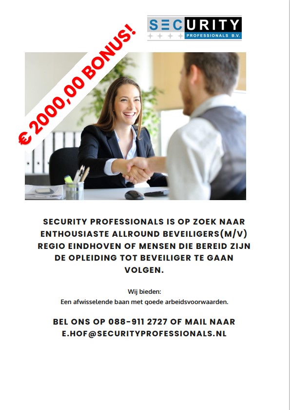 Security Professionals | Vacatures